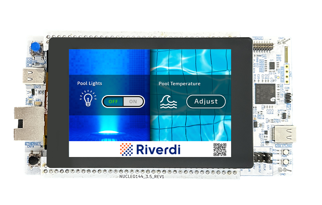 3.5” STM32 Nucleo 144 Display Kit - Riverdi